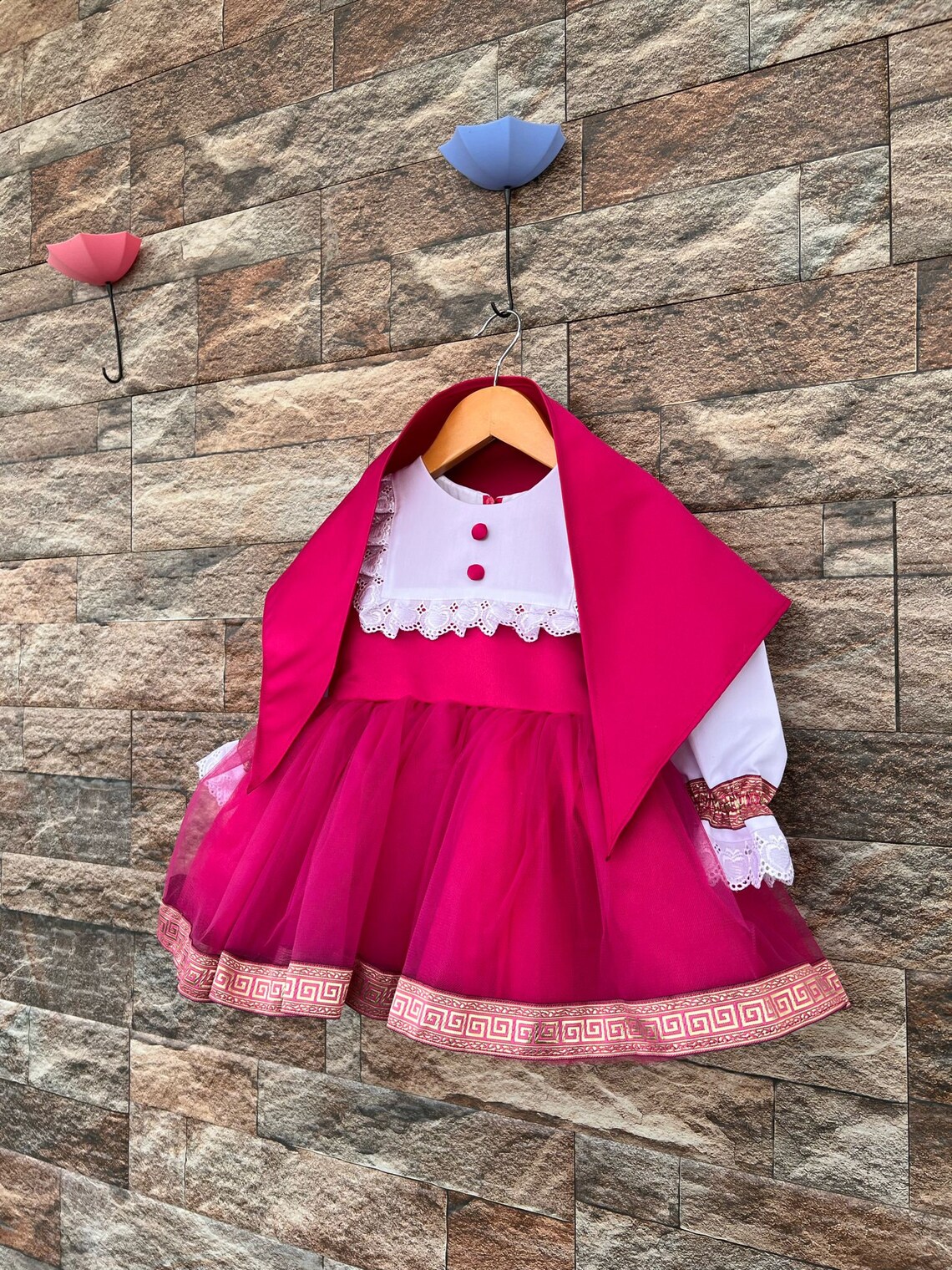 Masha Dress, Masha Themed Baby Girl Dress, Puffy Knee Length Birthday ...