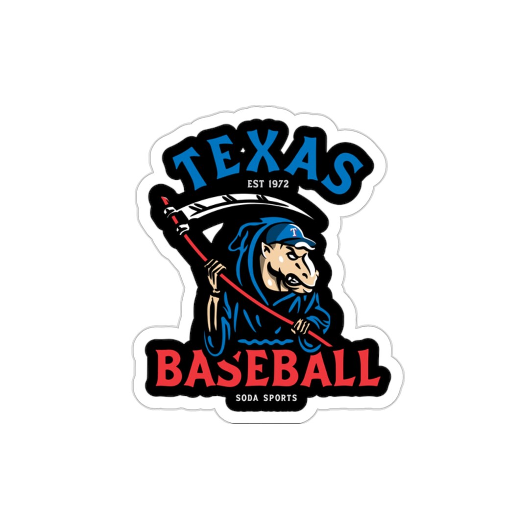 Texas Ranger Reaper Sticker - Etsy