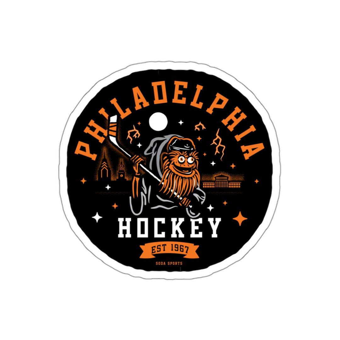 Philadelphia Flyers Gritty Die-cut Stickers - Etsy