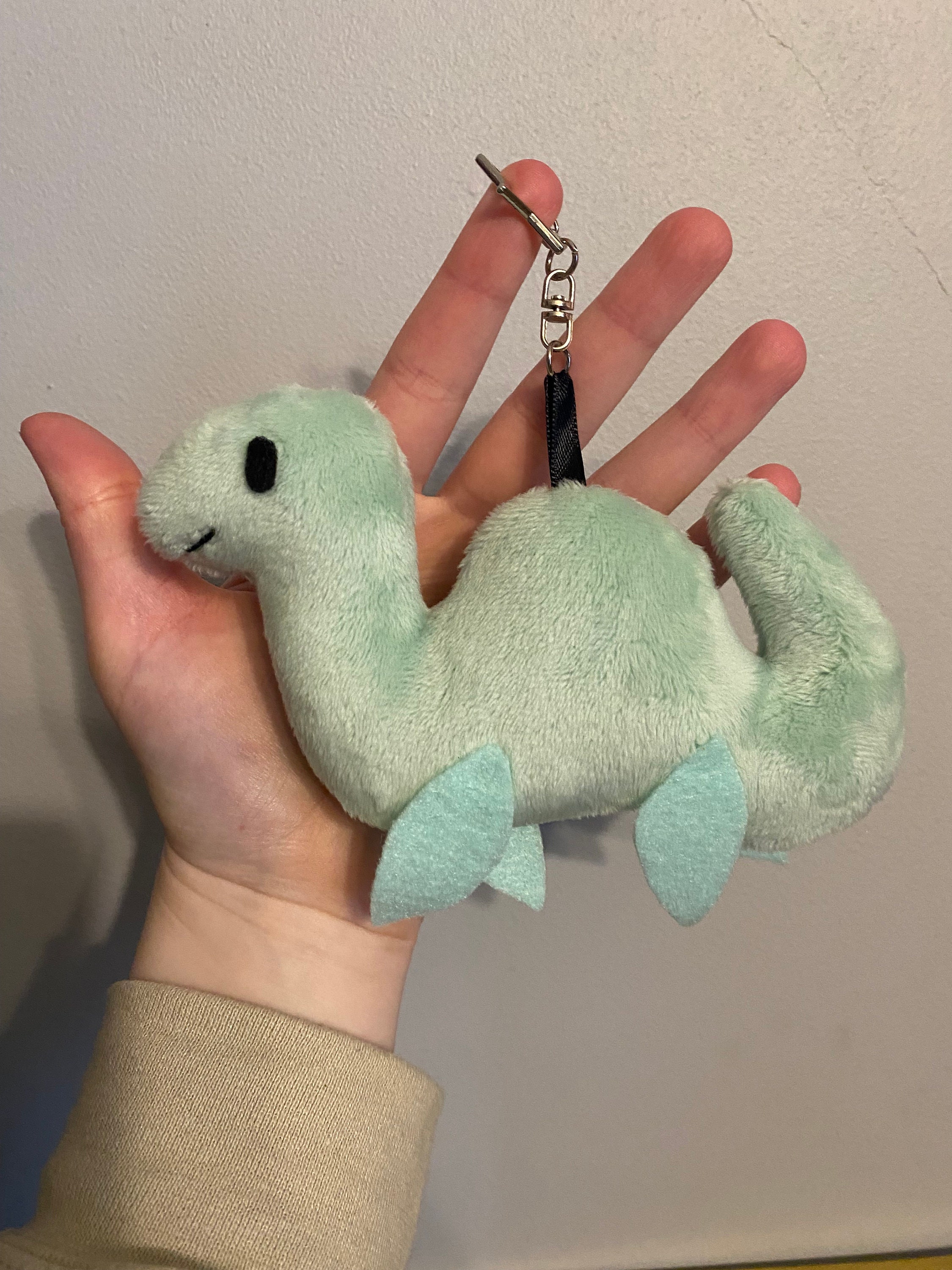 Loch Ness Monster Cryptid Plush Keychain - Etsy