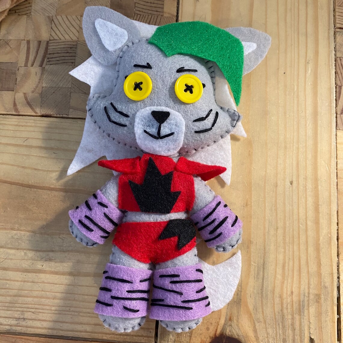 FNAF Security Breach Mini Roxy Plush - Etsy