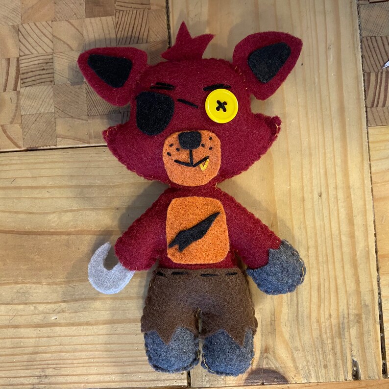 FNAF Mini Foxy Plush - Etsy