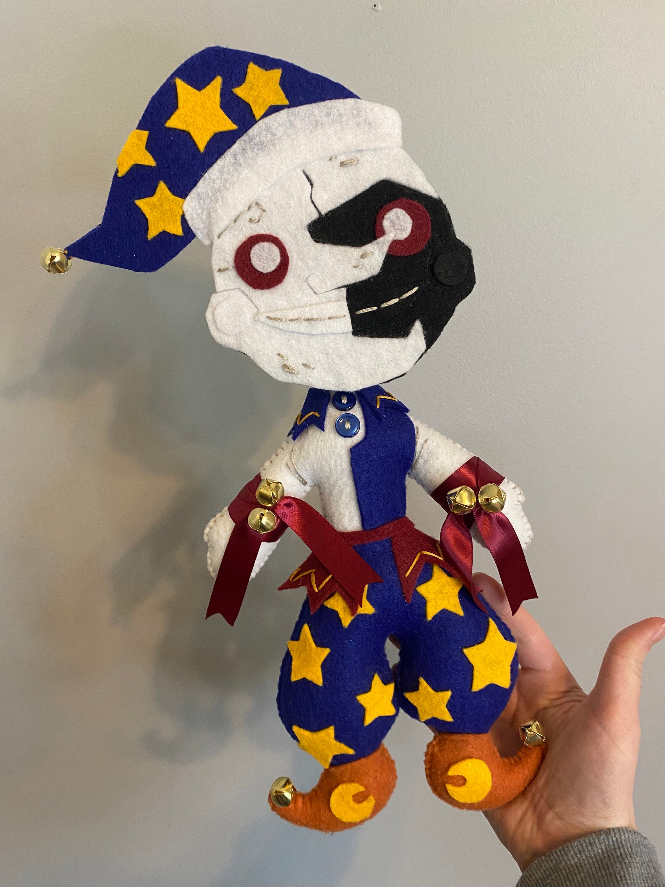 12” FNAF Security Breach Moondrop Moon Plush Spinning Head - Etsy