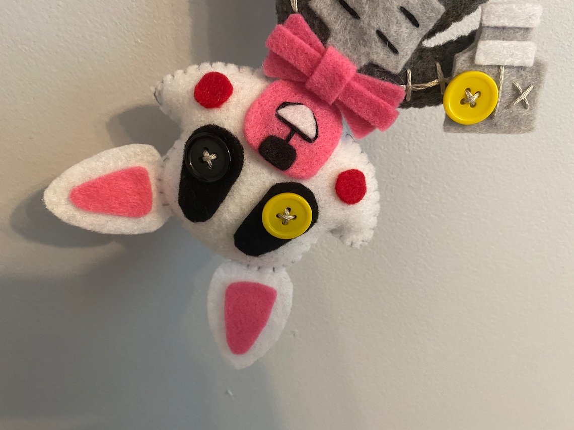 FNAF Mini Mangle Funtime Foxy Plush - Etsy