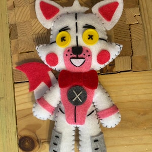 FNAF Mini Funtime Foxy Plush - Etsy