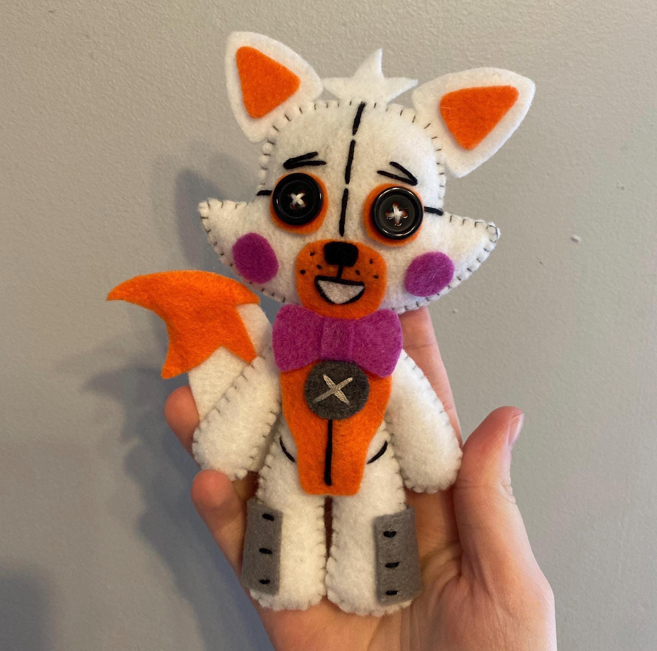 FNAF Mini Lolbit Funtime Foxy Plush - Etsy