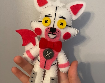 FNAF Mini Mangle Funtime Foxy Plush - Etsy