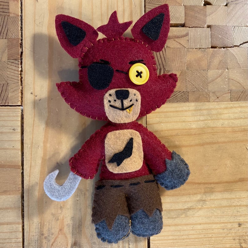 FNAF Mini Foxy Plush - Etsy