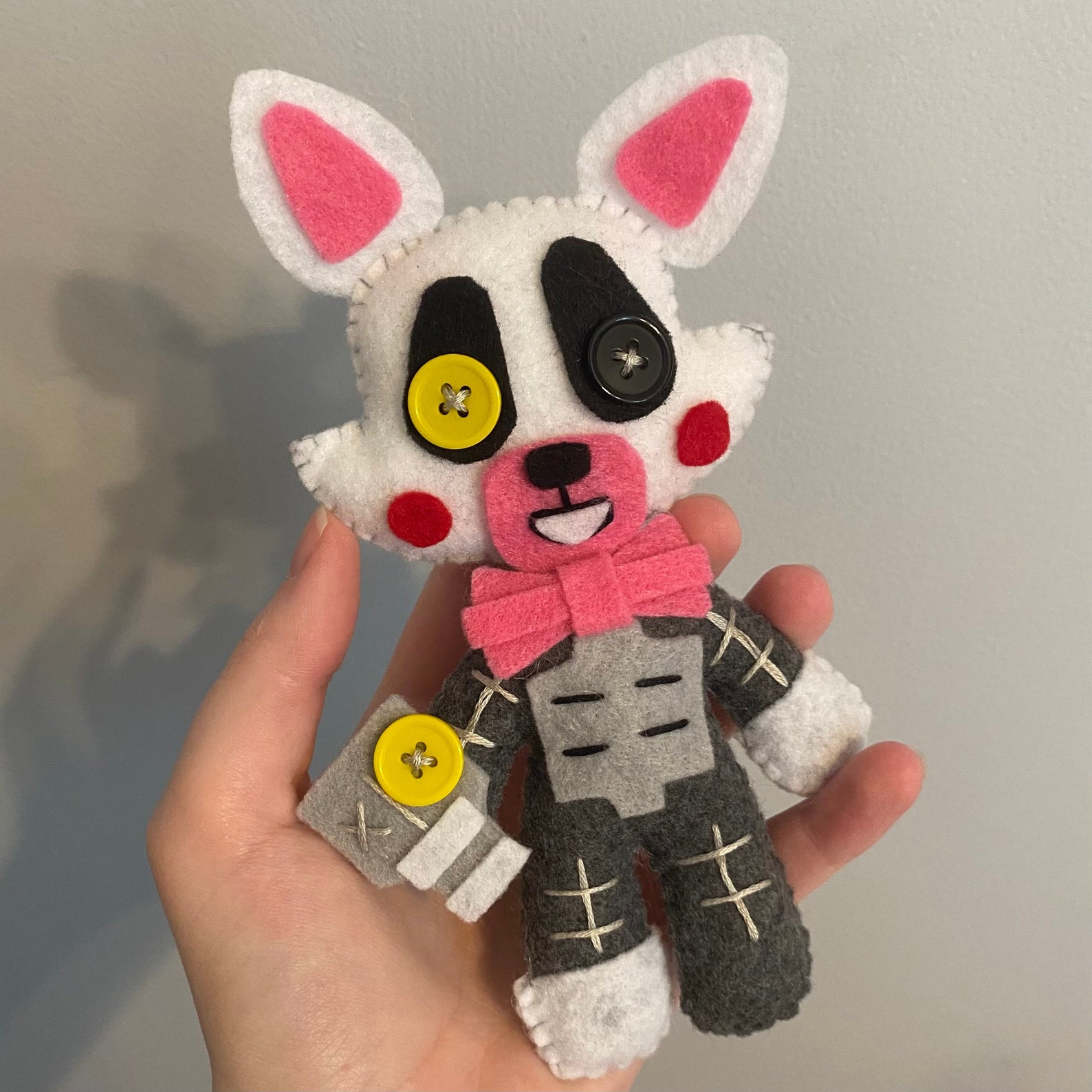 FNAF Mini Mangle Funtime Foxy Plush - Etsy