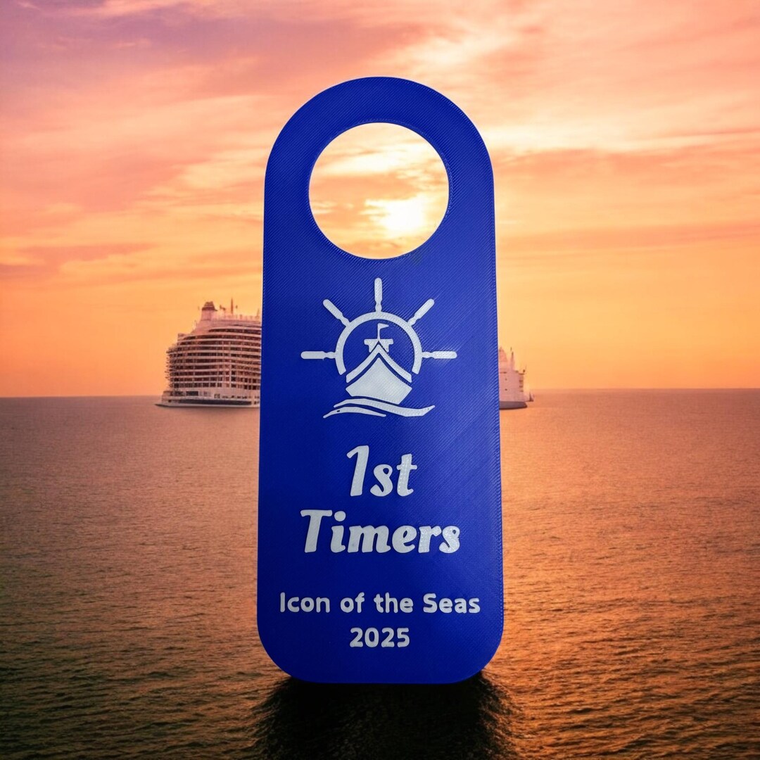 Personalized Cruise Door Hanger Signs - All Varieties 3d(raised ...