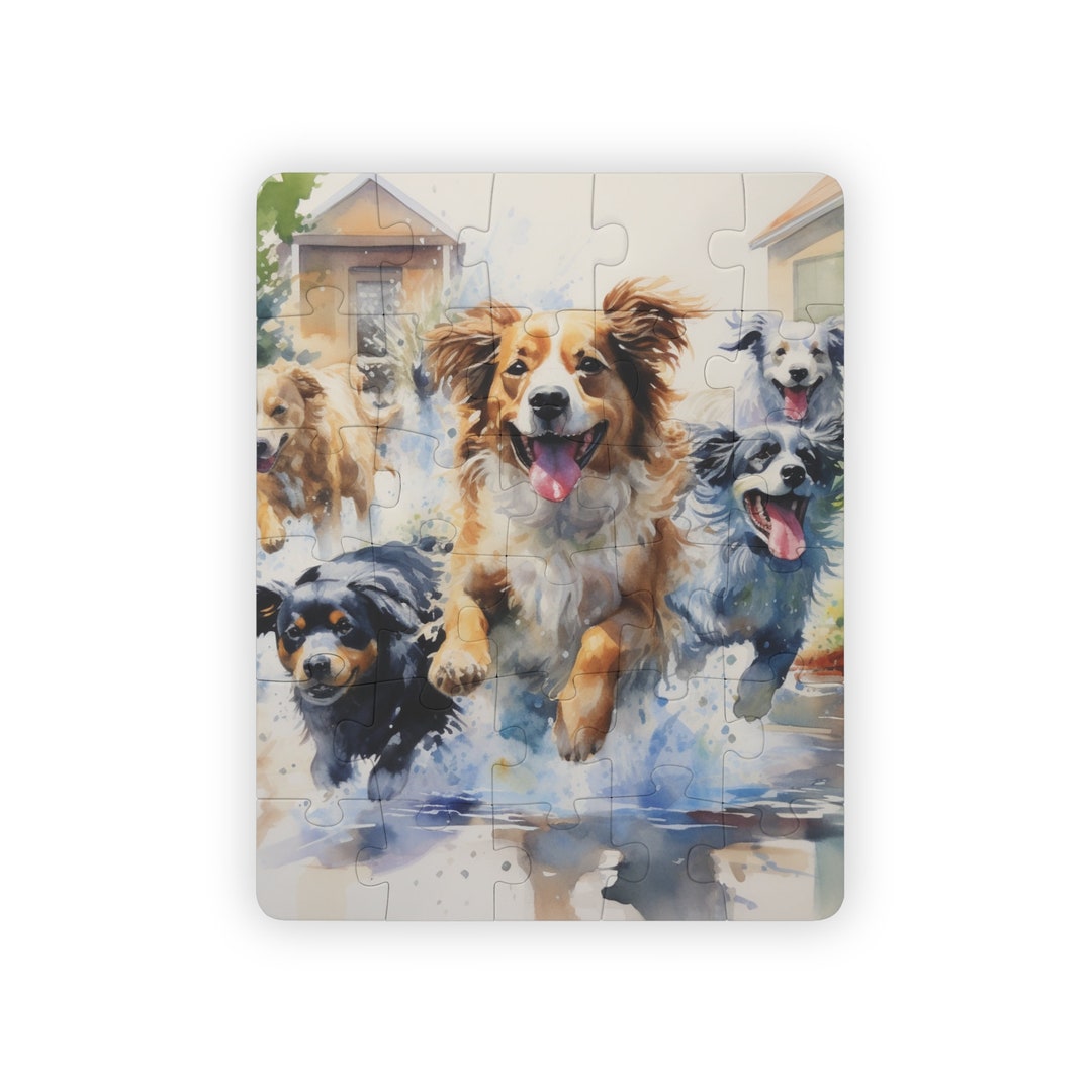Playing Puppies Kids' Puzzle, 30-piece | Jig Saw Jigsaw Dogs Pets ...