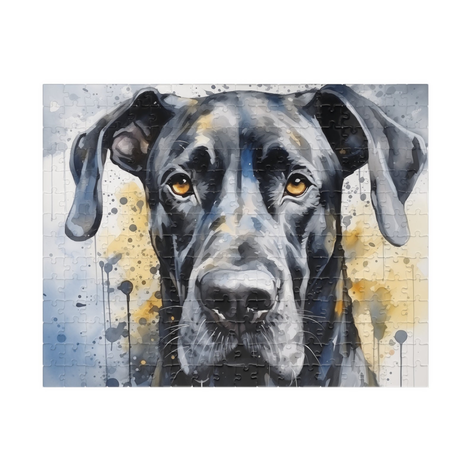 Great Dane Puzzle (110, 252, 520, 1014-piece) Family Pet German Mastiff ...