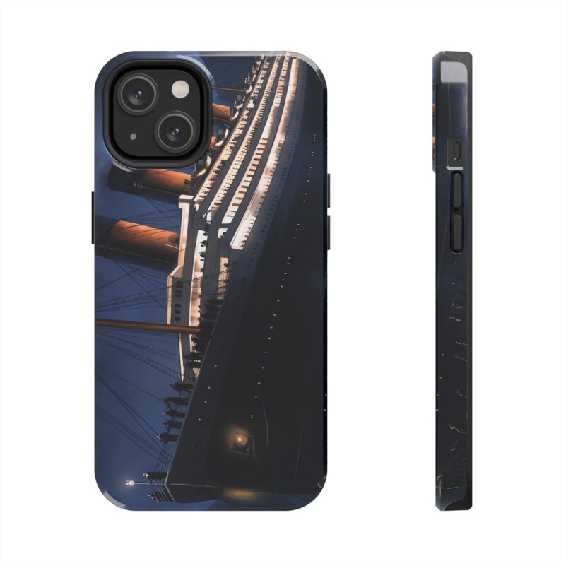 The Unsinkable RMS Titanic Tough Phone Cases White Star Line Cell ...