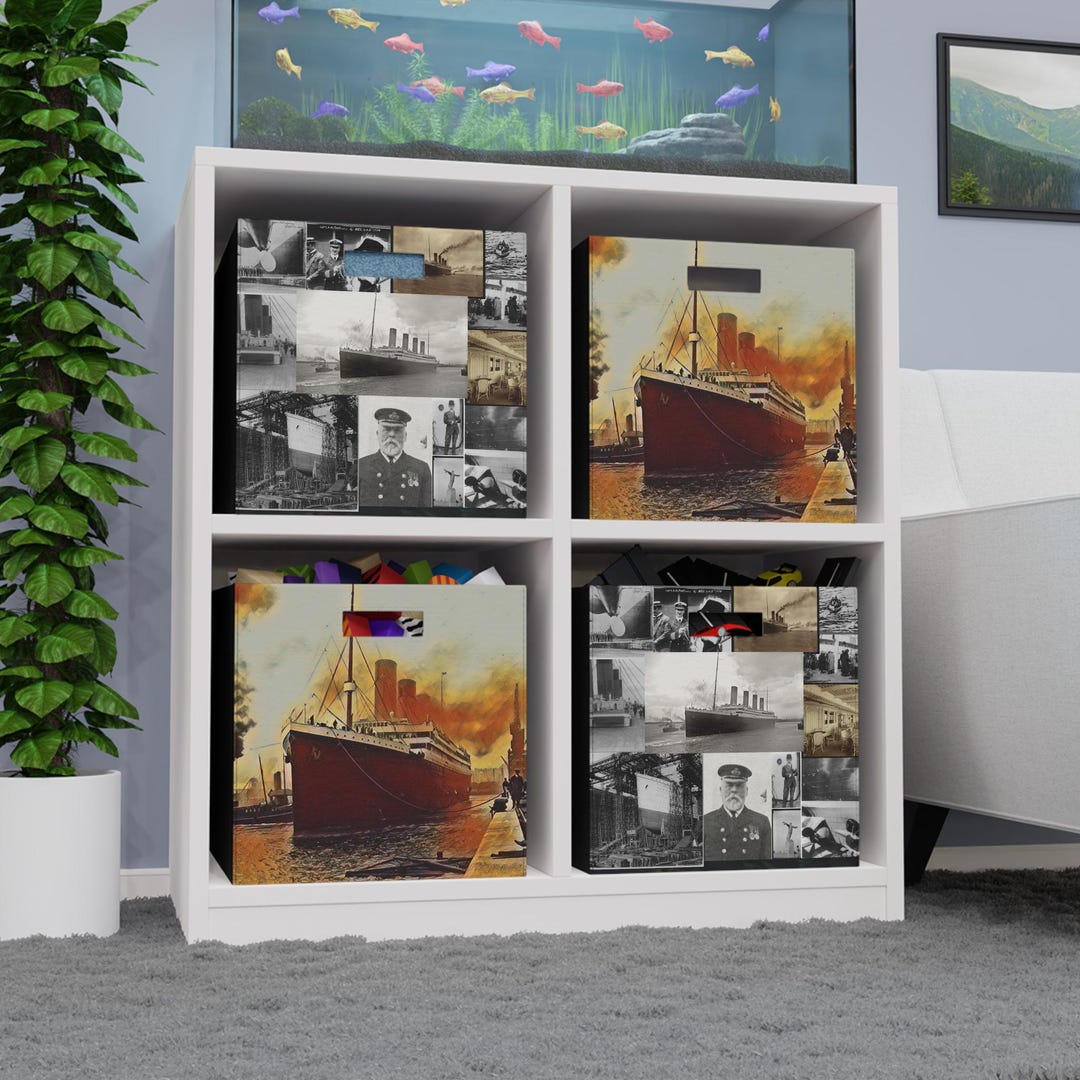 Storage Box, Titanic Historical Images, Collage Design, Nautical Decor ...