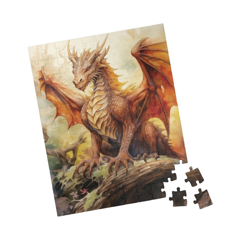 Chinese Wood Dragon Puzzle (110, 252, 520, 1014-piece) Feng Shui 2024 ...