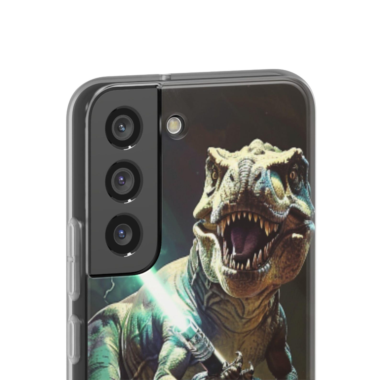 T-rex Lightsaber Flexi Case, Dinosaur Phone Cover, Jurassic Park Fan ...