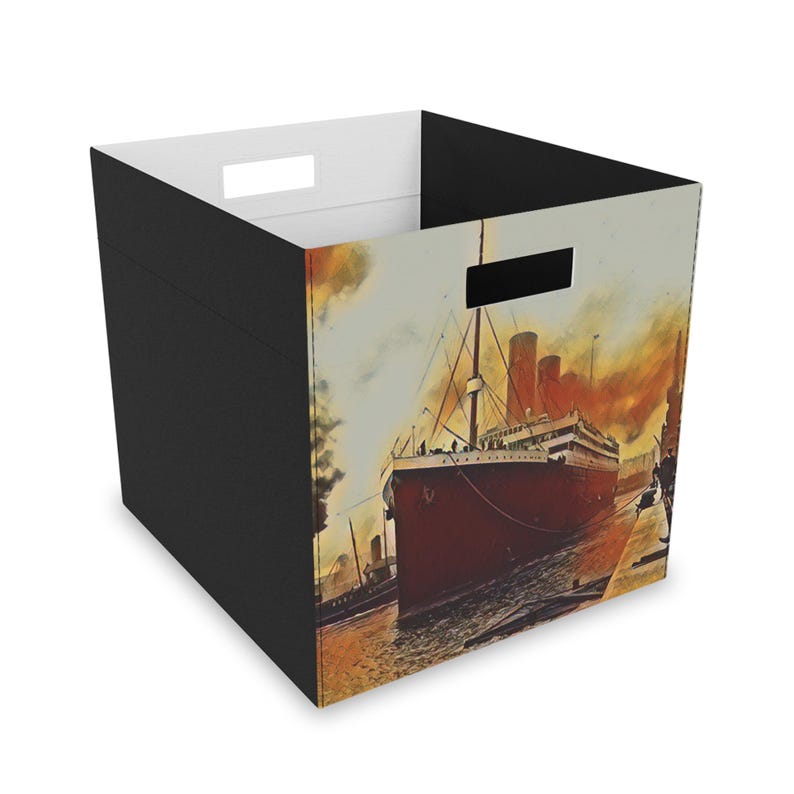 Storage Box, Titanic Historical Images, Collage Design, Nautical Decor ...