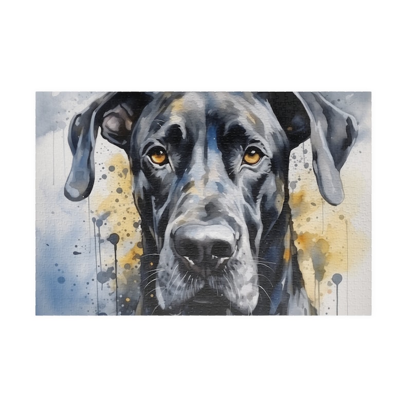 Great Dane Puzzle (110, 252, 520, 1014-piece) Family Pet German Mastiff ...