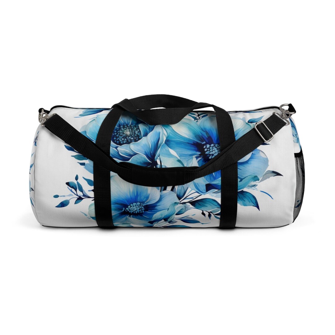 Feeling Blue Duffel Bag | Carry-on Gym Carryall Tote Satchel Knapsack ...