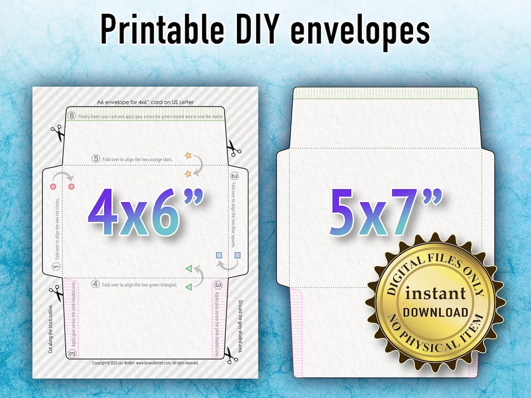Printable Postal Envelopes Mail Envelopes Printable Stationary ...