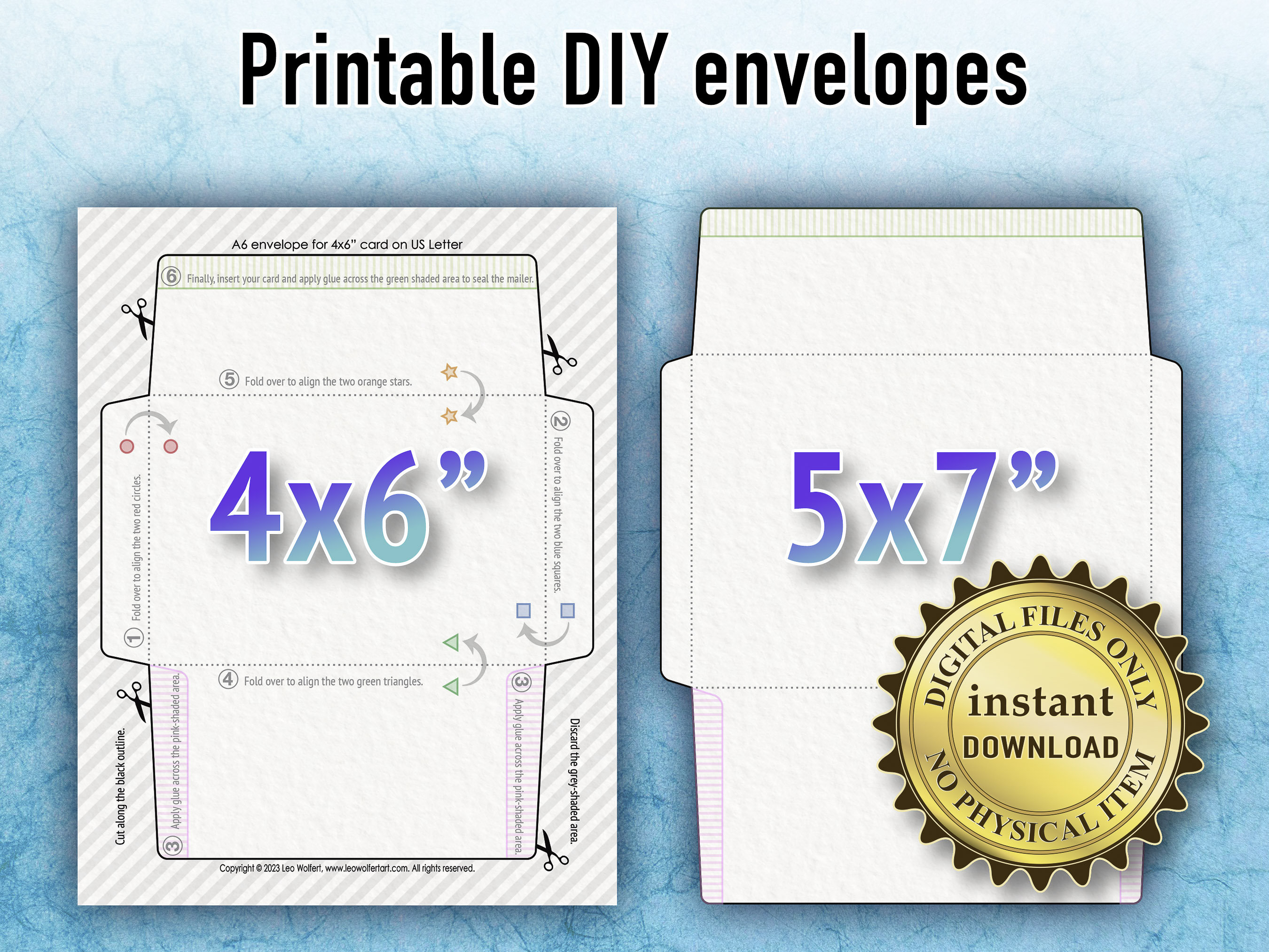 Printable Postal Envelopes Mail Envelopes Printable Stationary ...