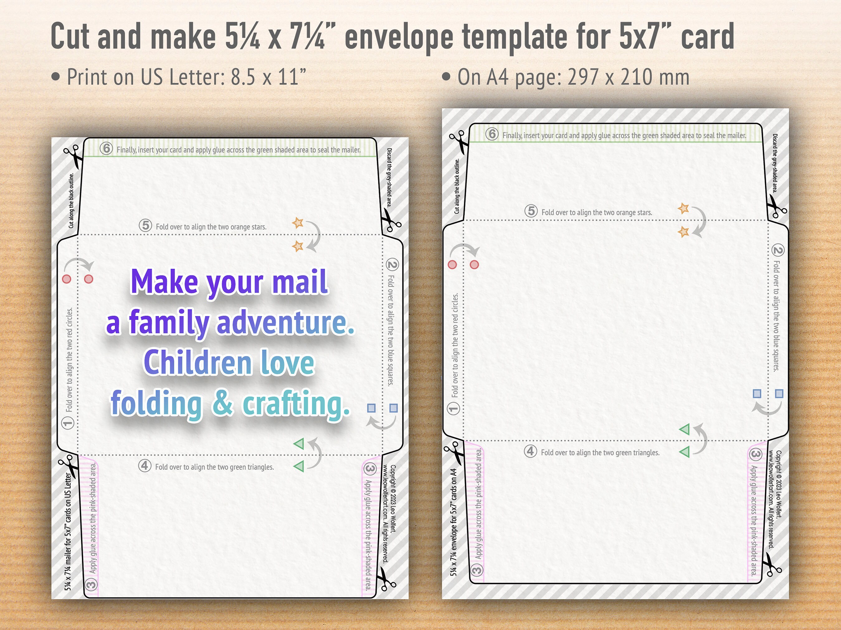 Printable Postal Envelopes Mail Envelopes Printable Stationary ...