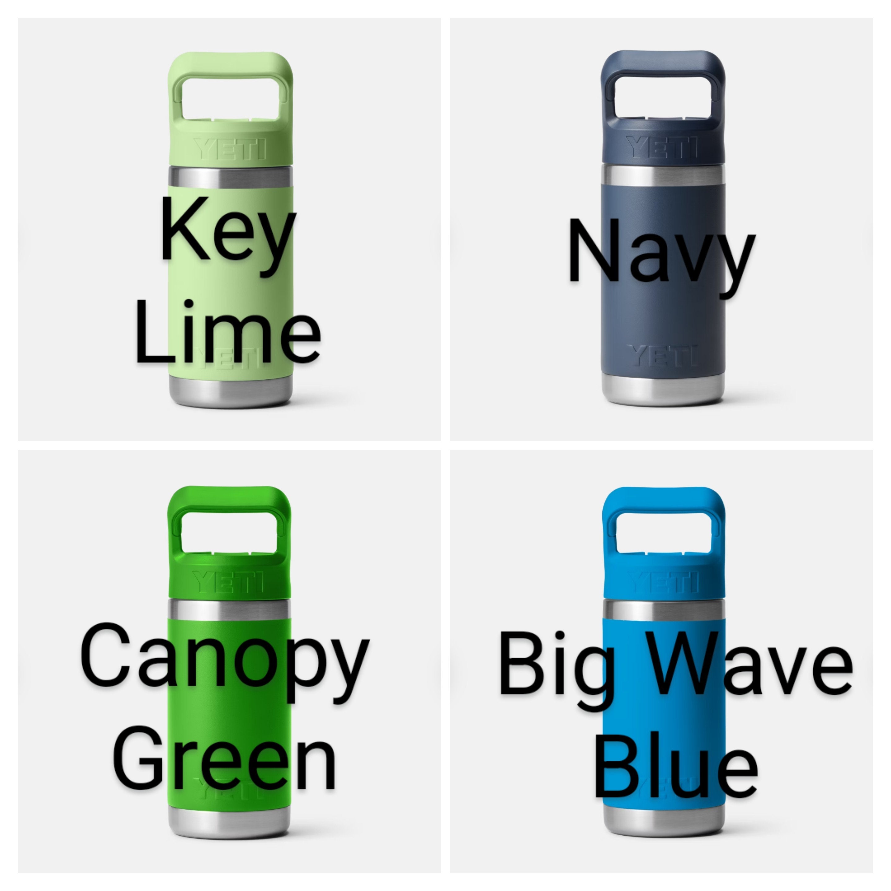 Personalized YETI Kids Rambler / Custom Names or Text / Characters ...