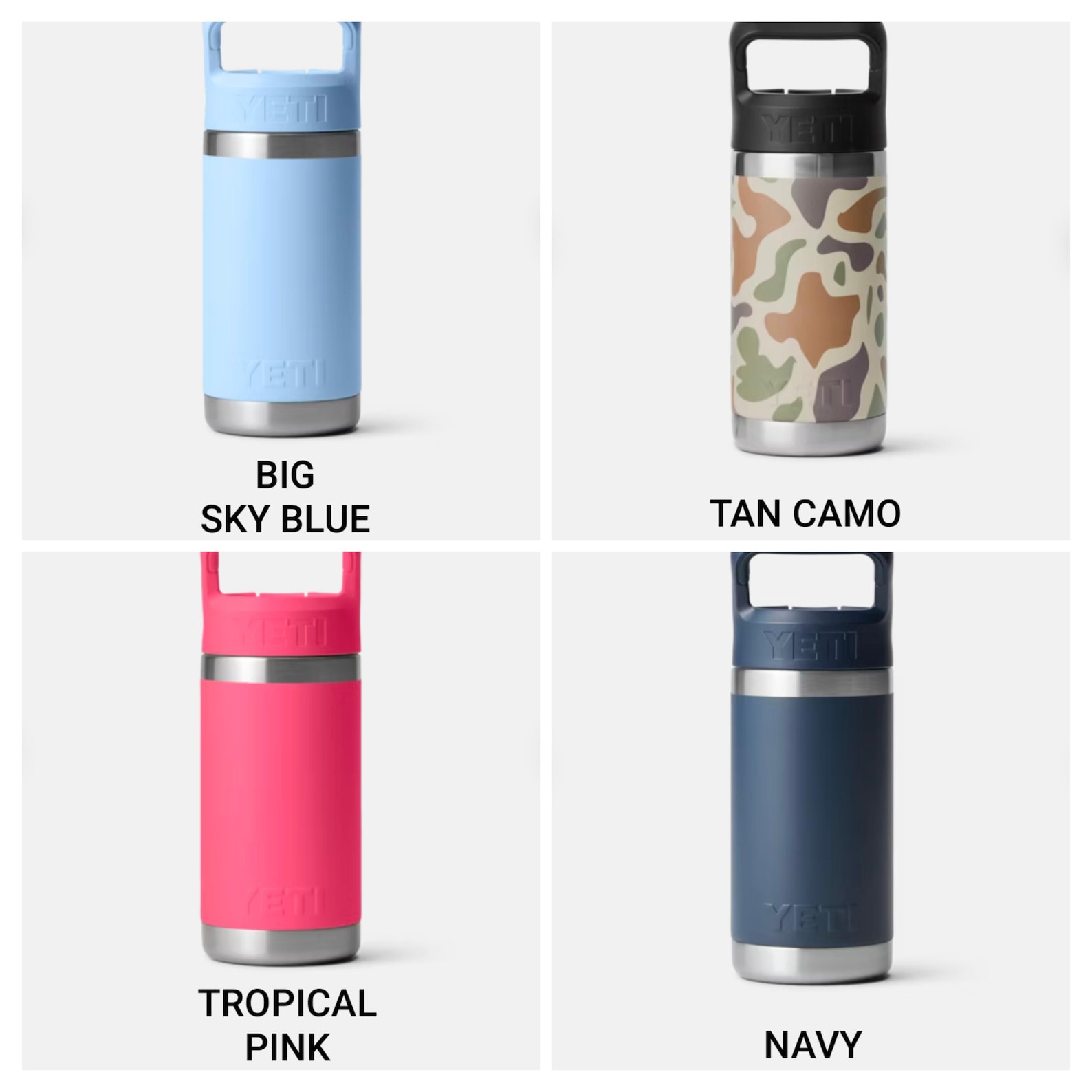 Personalized YETI Kids Rambler / Custom Names or Text / Characters ...