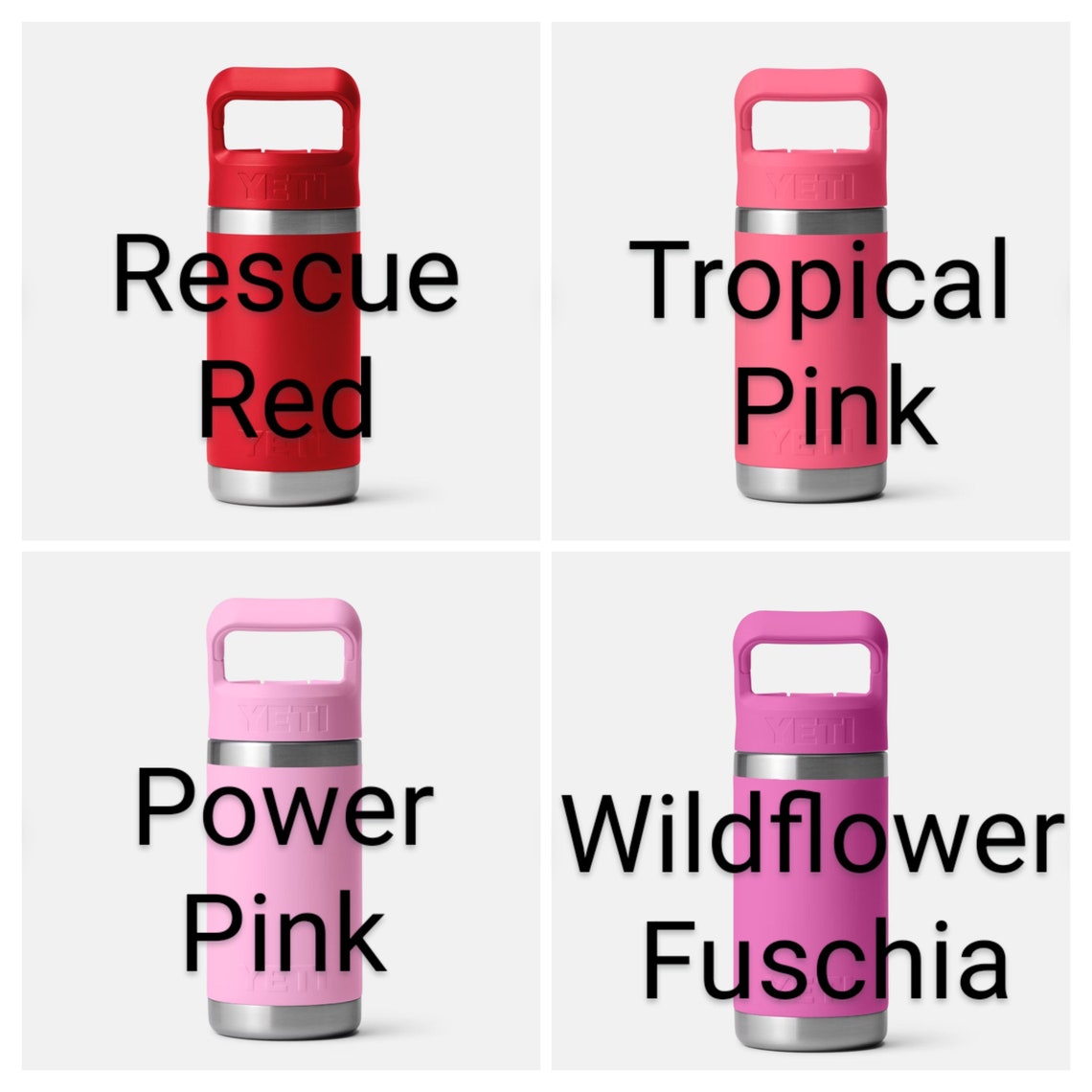 Personalized YETI Kids Rambler / Custom Names or Text / Characters ...