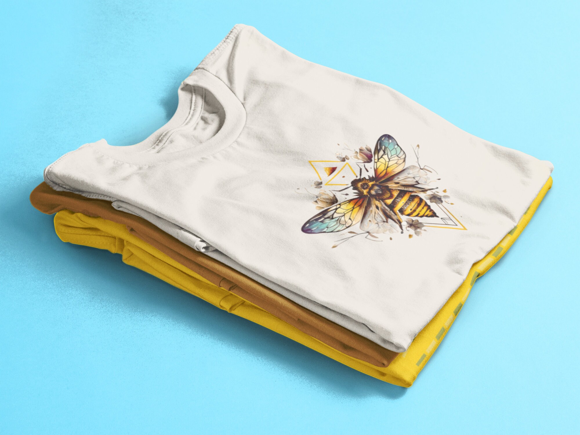 Bee Boho Png Vintage Bee Tshirt Design Vector Image Instant Digital ...