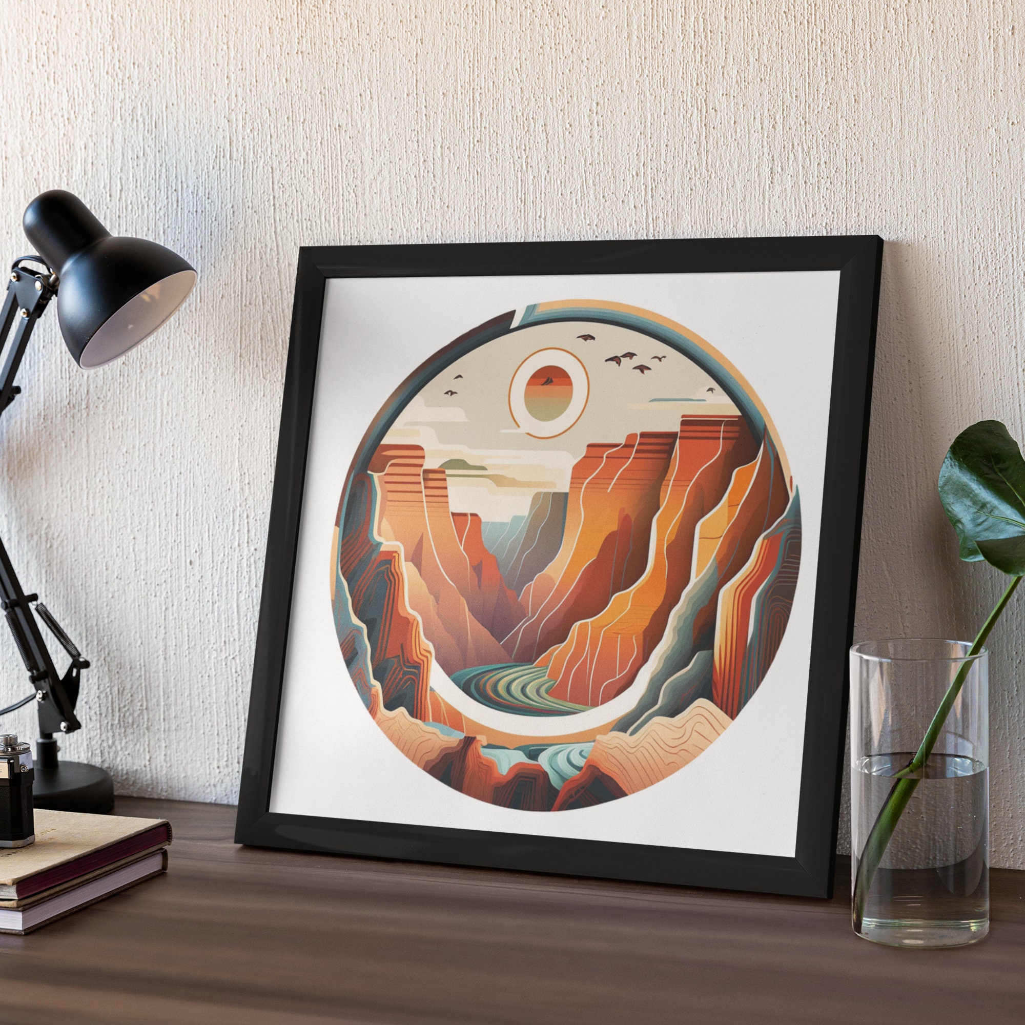 Modern Canyon PNG - Instant Digital Download - Tshirt Design - Print ...