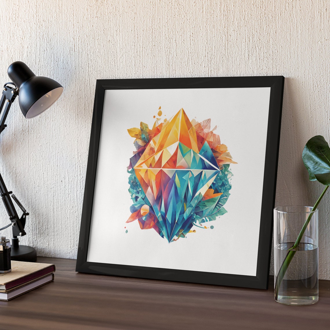Abstract Diamond PNG - Instant Digital Download - Print Design - Print ...