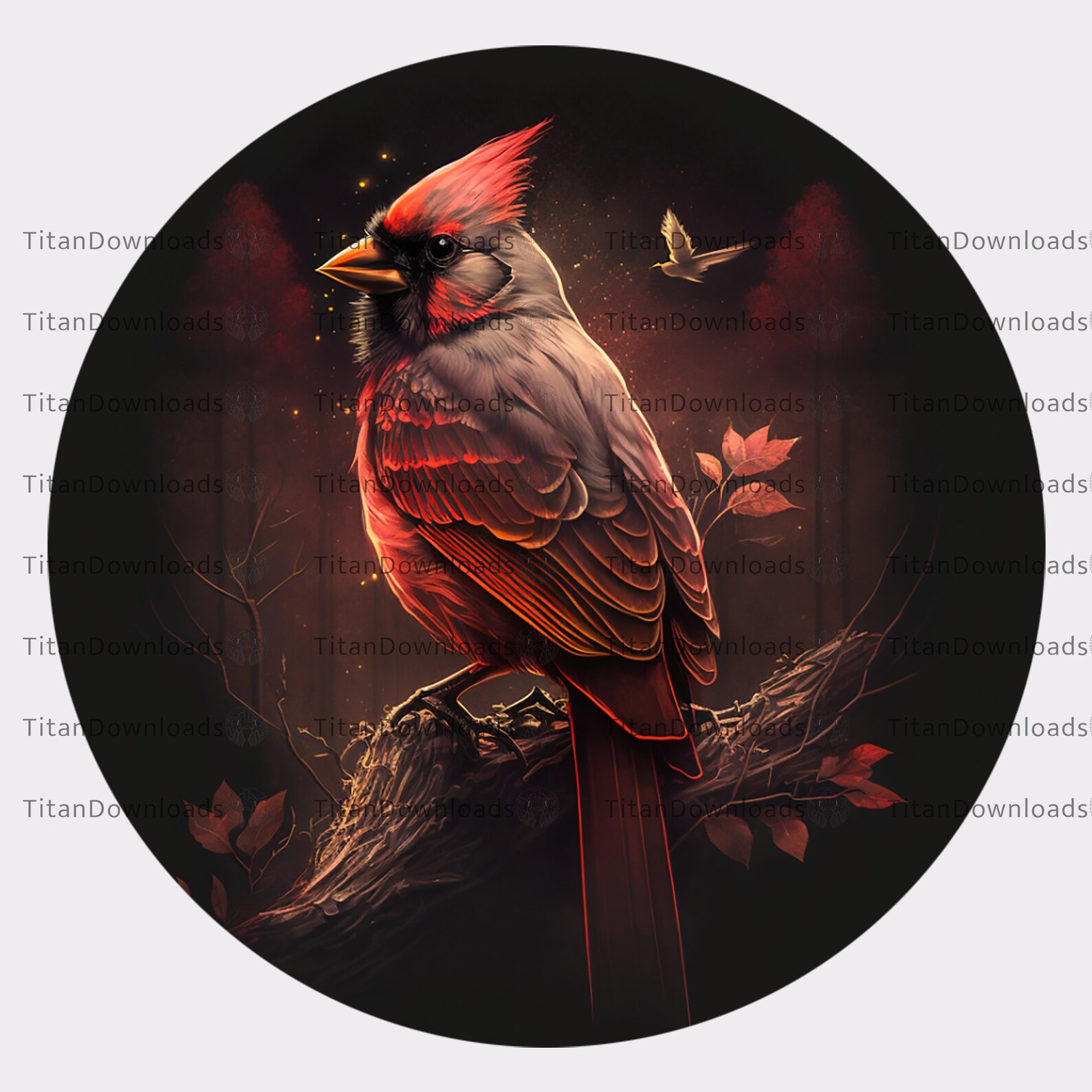 Pastel Cardinal PNG Instant Digital Download Tshirt Design Print ...