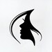 Woman Face Cut Svg Dxf File Wall Sticker Pdf Silhouette Template Cnc ...
