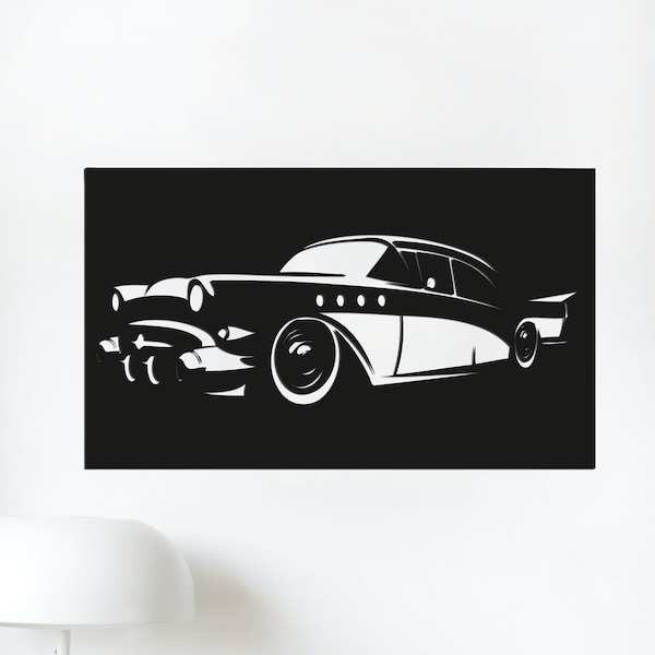 Car Silhouette 3d Print - Etsy