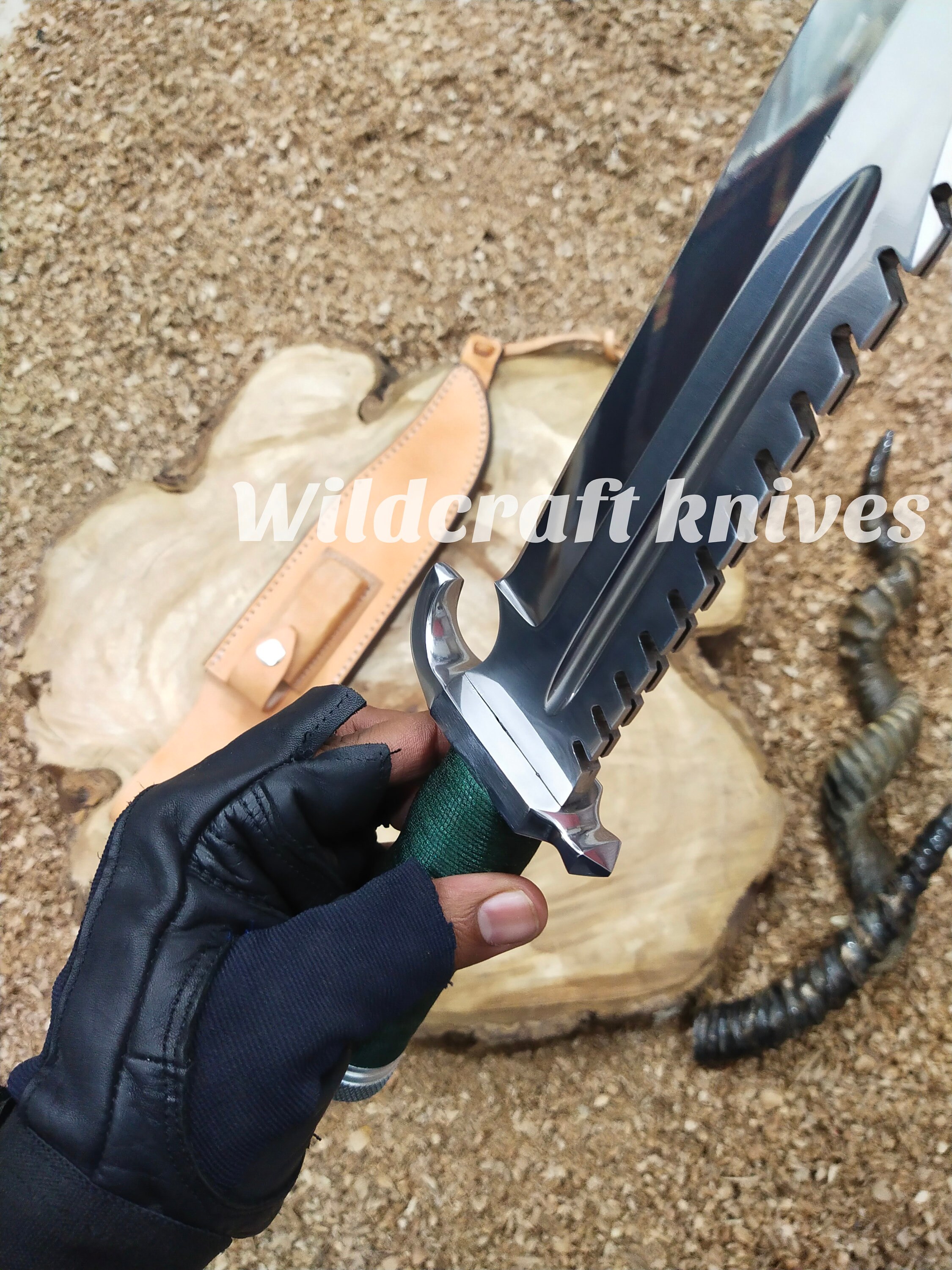 Handcrafted Rambo Knife: Unique, Custom Blade for Survival & Collectors ...