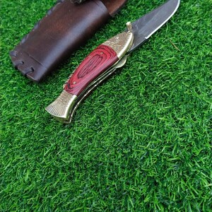Custom Handmade Fish Folding Knife, Pocket Knife, Best Gift Knife ...