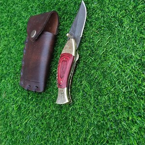 Custom Handmade Fish Folding Knife, Pocket Knife, Best Gift Knife ...