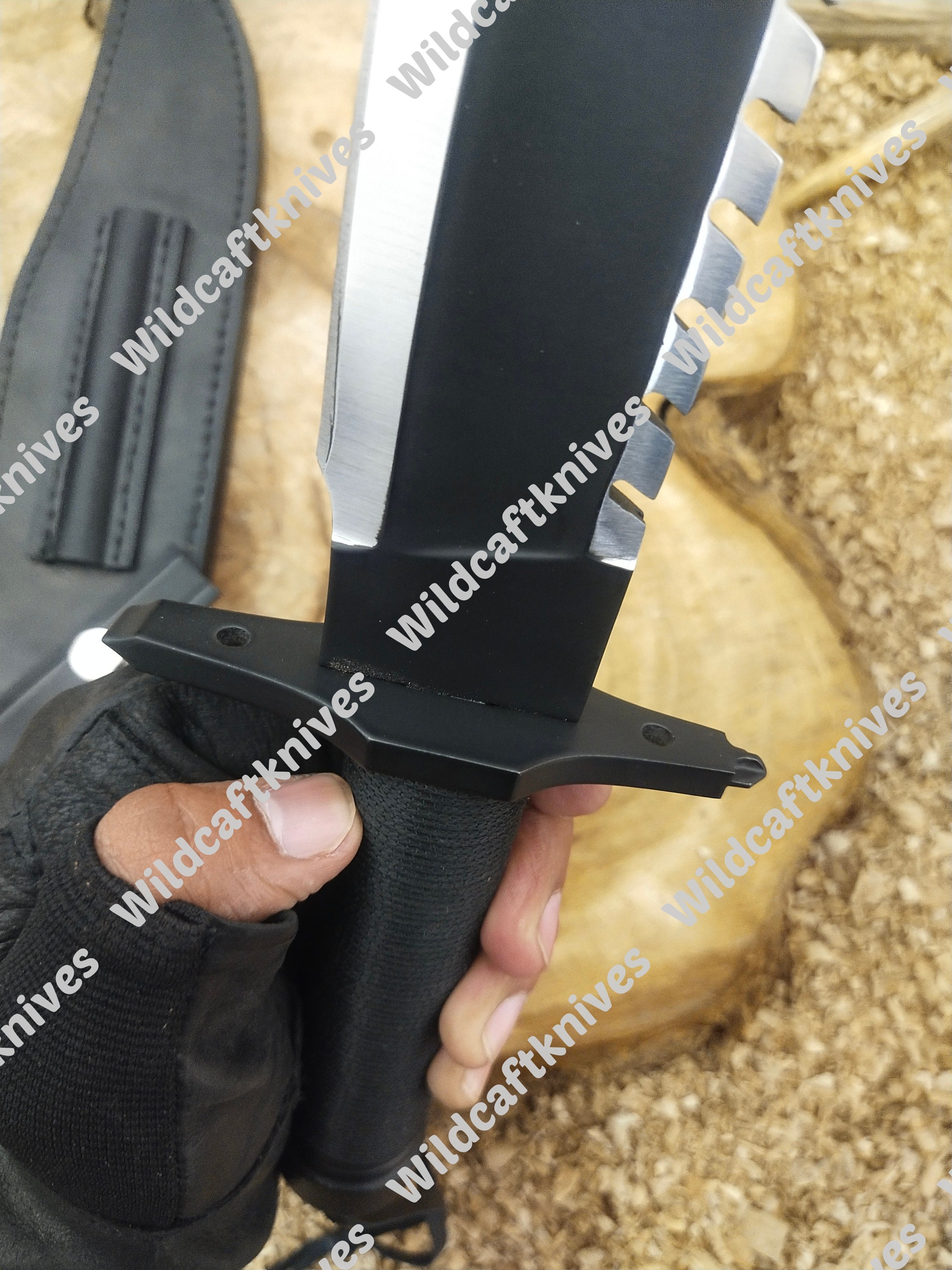 Custom Handmade Rambo First Blood Part 2 Replica Bowie Knife Movie ...