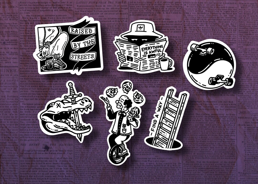 Tattoo Stickers, Funny Stickers, Meme Stickers, Pessimistic Stickers ...