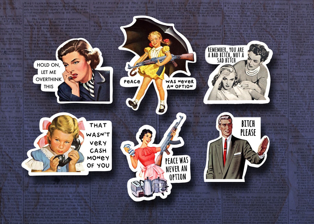 Funny Sticker Bundle Laptop Sticker Water Bottle Sticker Vinyl Sticker Funny Sticker