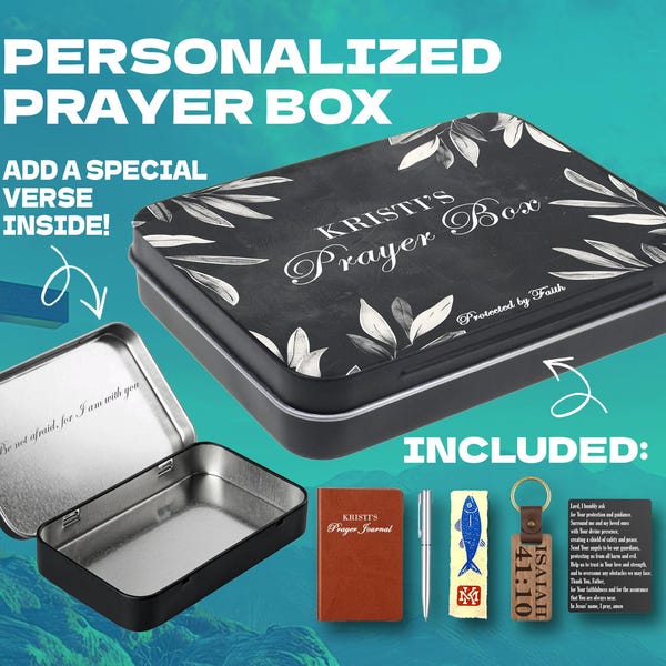 Prayer Box Tin - Etsy