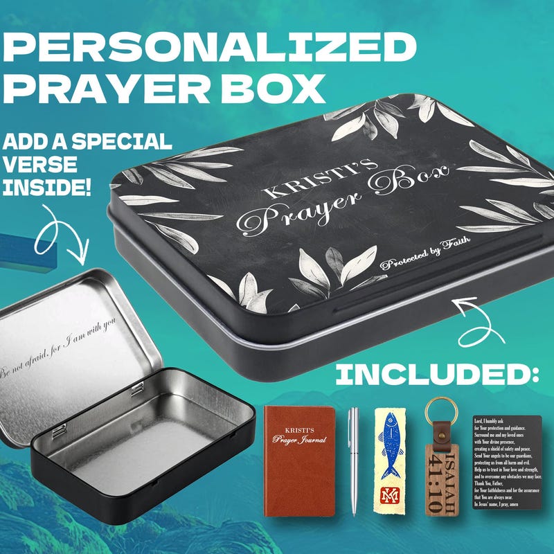 Prayer Box Tin - Etsy