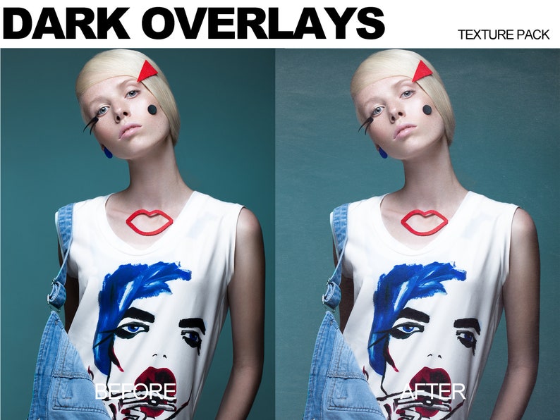 9 DARK TEXTURE OVERLAYS, Mixed Media Textures, Photoshop Texture Pack ...