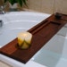 Walnut Bath Caddy - Etsy