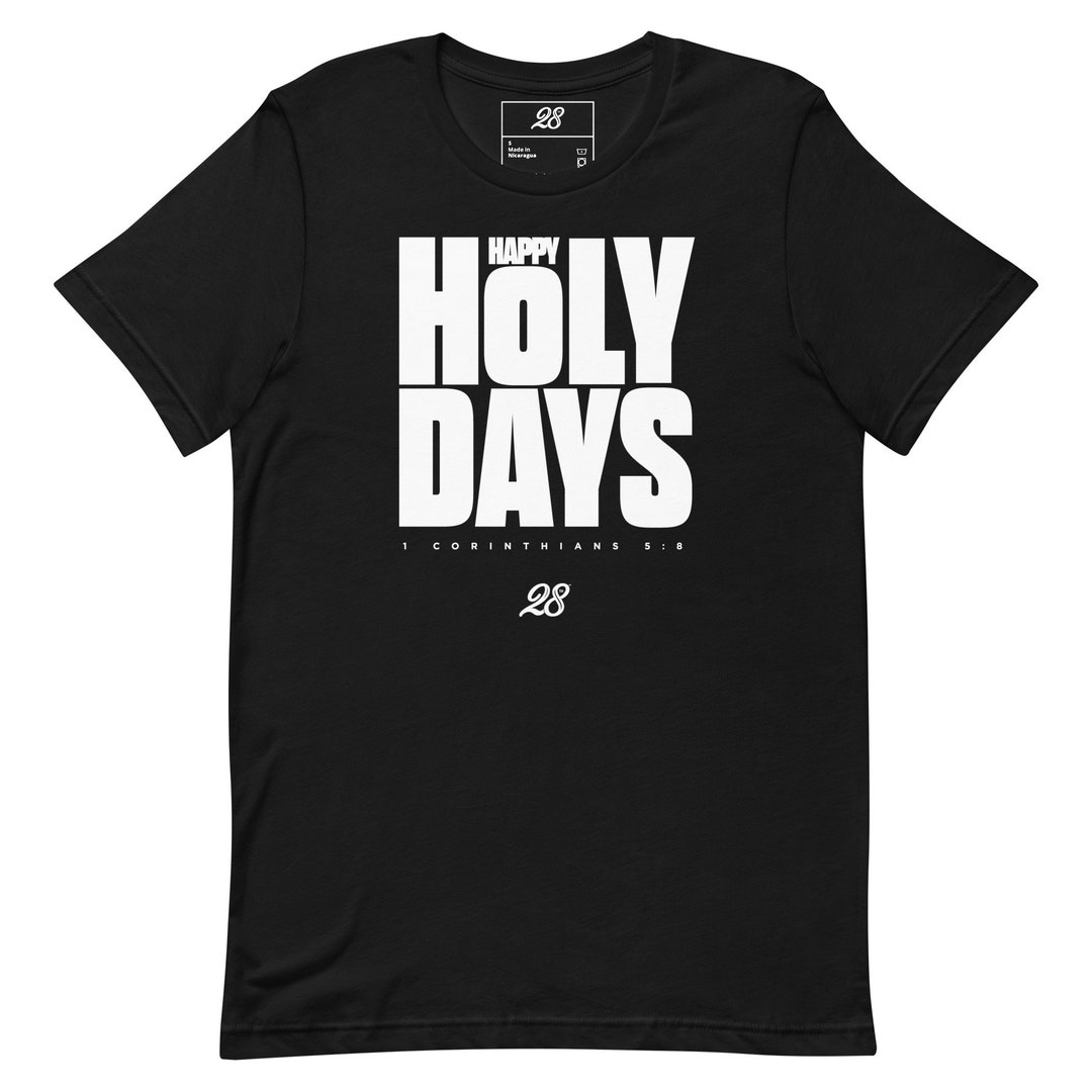 Happy Holy Days T-shirt - Etsy
