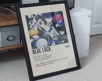 Blue Lock Poster - Etsy