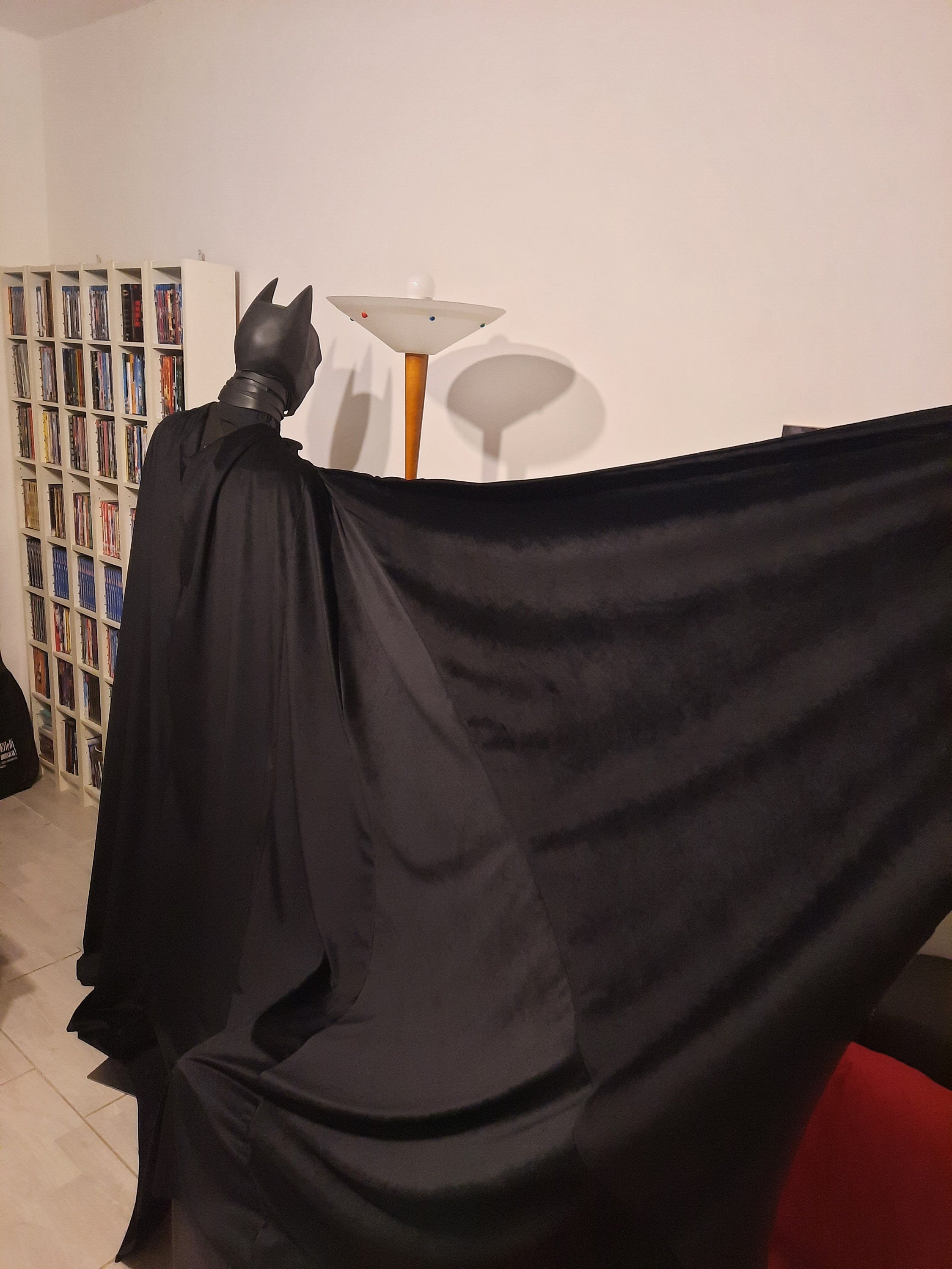 Black Knight Superhero the Bat Cape Bale Version - Etsy
