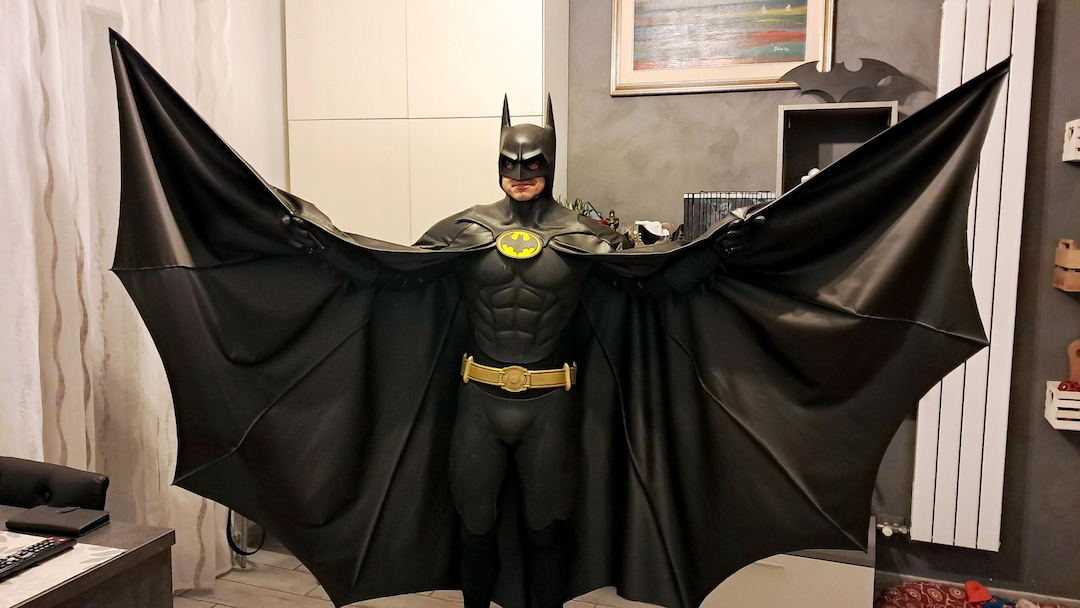 The Bat Superhero '89 Cape - Etsy