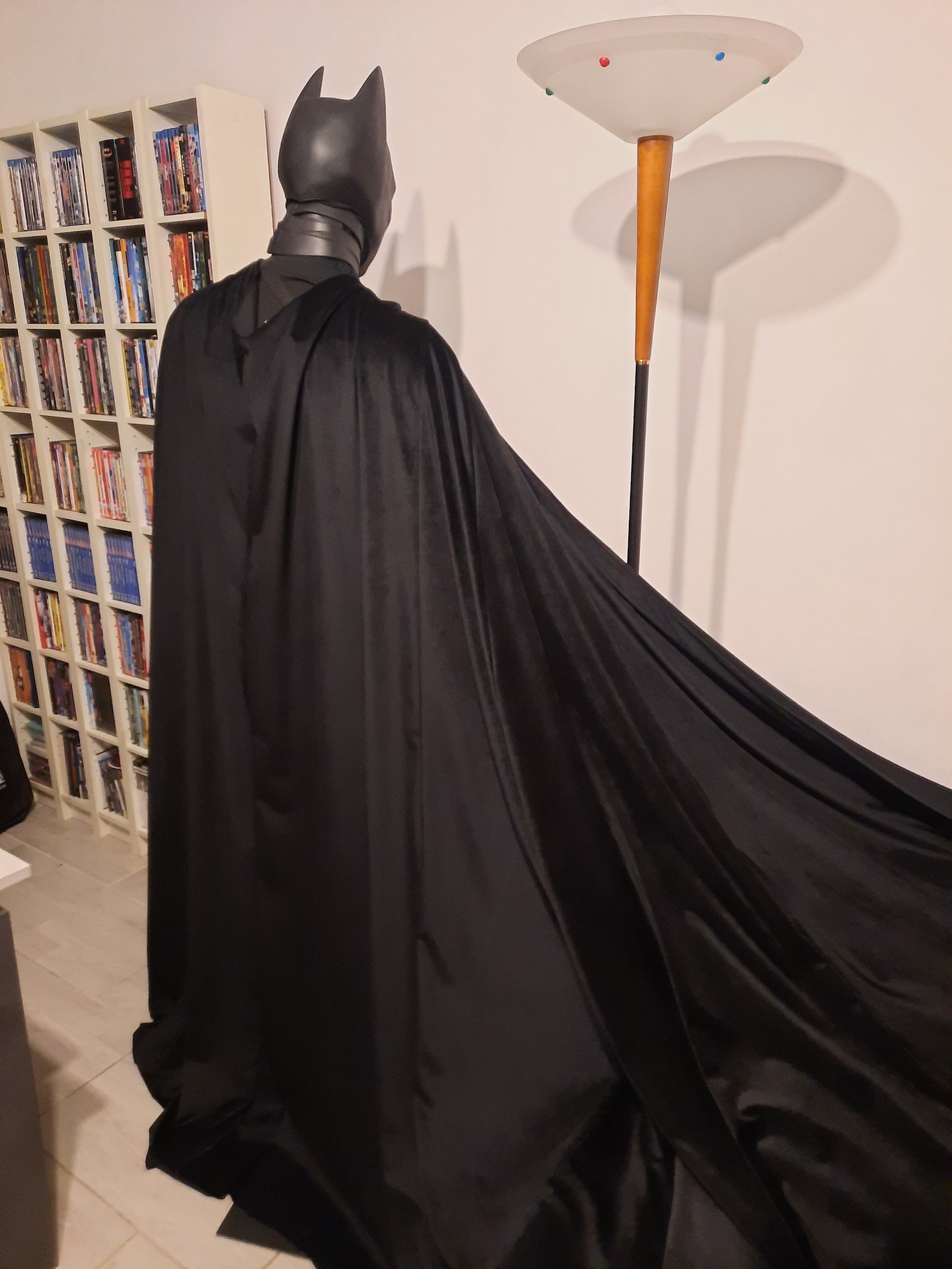 Black Knight Superhero the Bat Cape Bale Version - Etsy